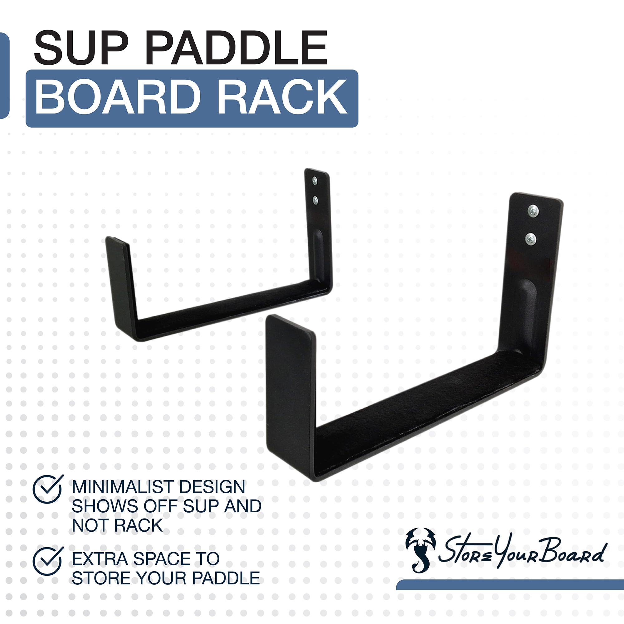 Snapklik.com : StoreYourBoard Naked SUP Paddle Board Rack Minimalist ...