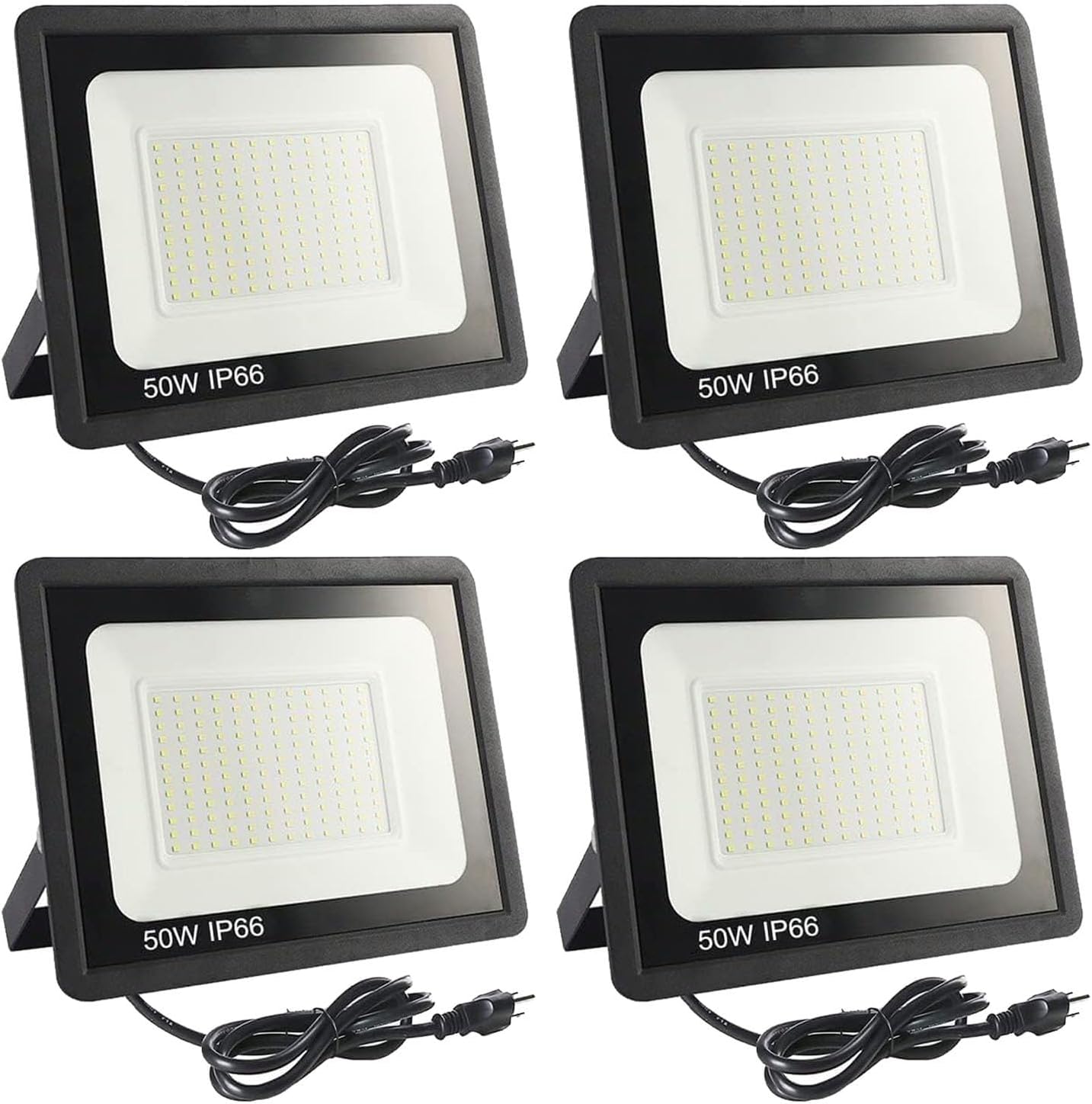 GLORIOUS-LITE LED Flood Lights Outdoor, 50W 5000LM Outside LED Work ...