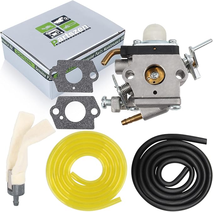 Amazon.com: partszen Carburetor 545008097 for Husqvarna 129C 129L 129R ...
