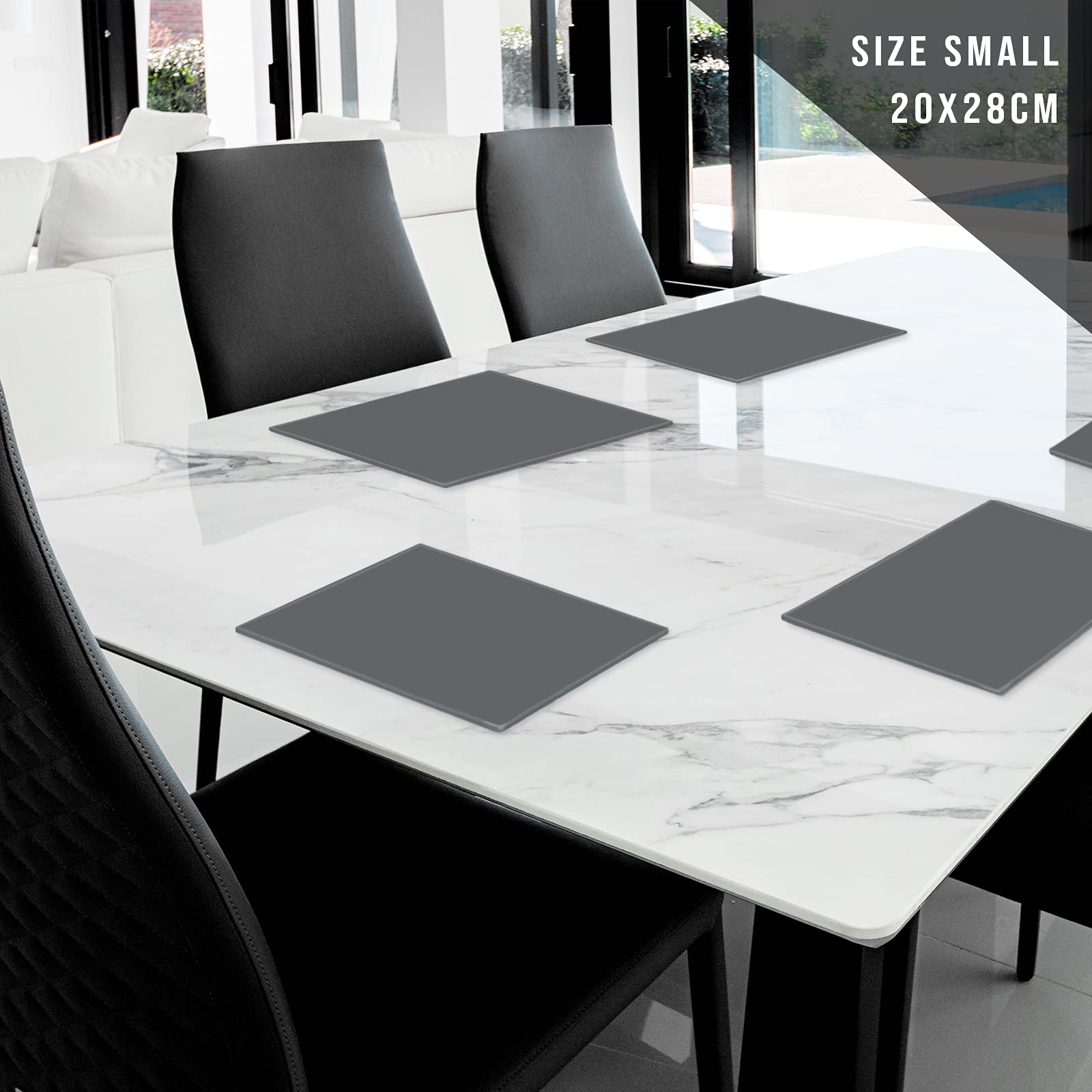 Grey Chopping Boards | Grey Glass Chopping Boards | Grey Worktop Saver | Chopping Board Grey ...