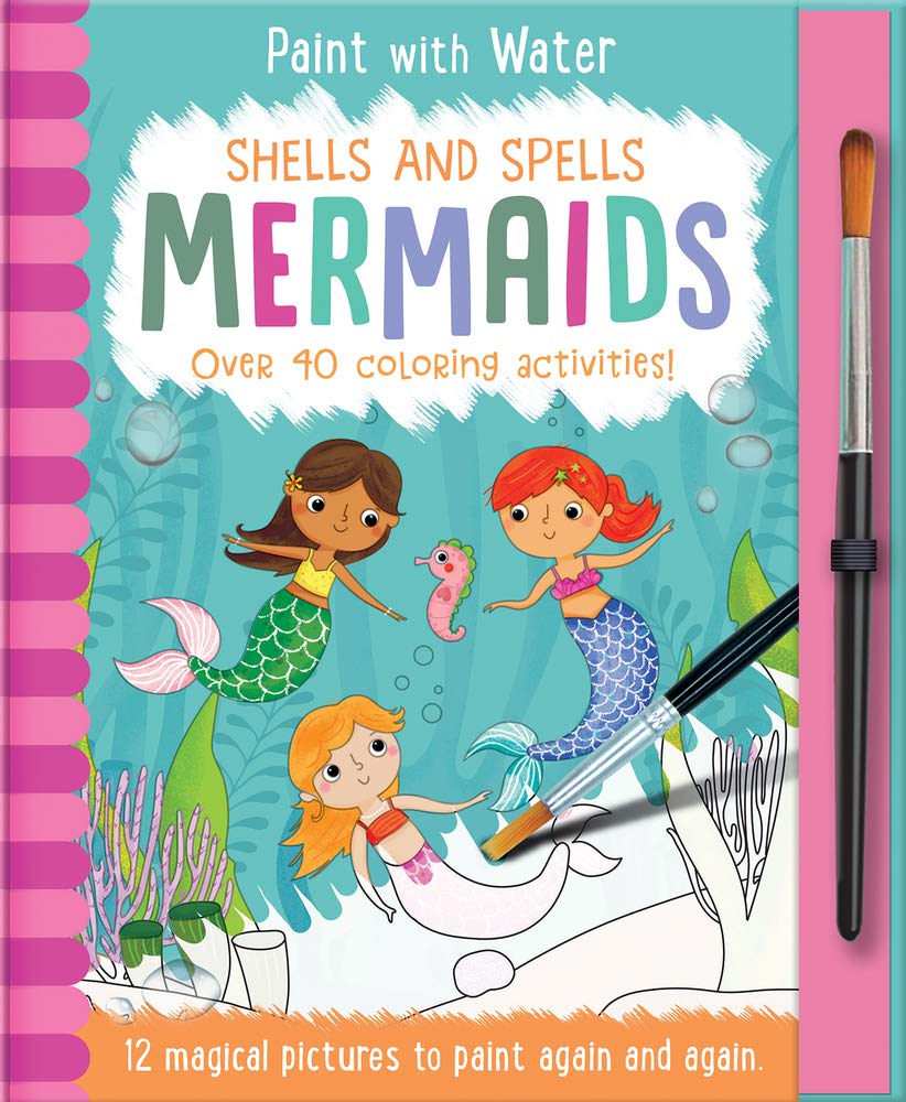 Shells and Spells - Mermaids (Paint with Water): Copper, Jenny ...