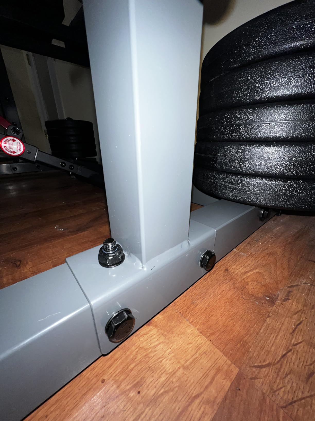 PASYOU Squat Rack for Home Gym with Max Load 1800 lbs for Bumpers and ...