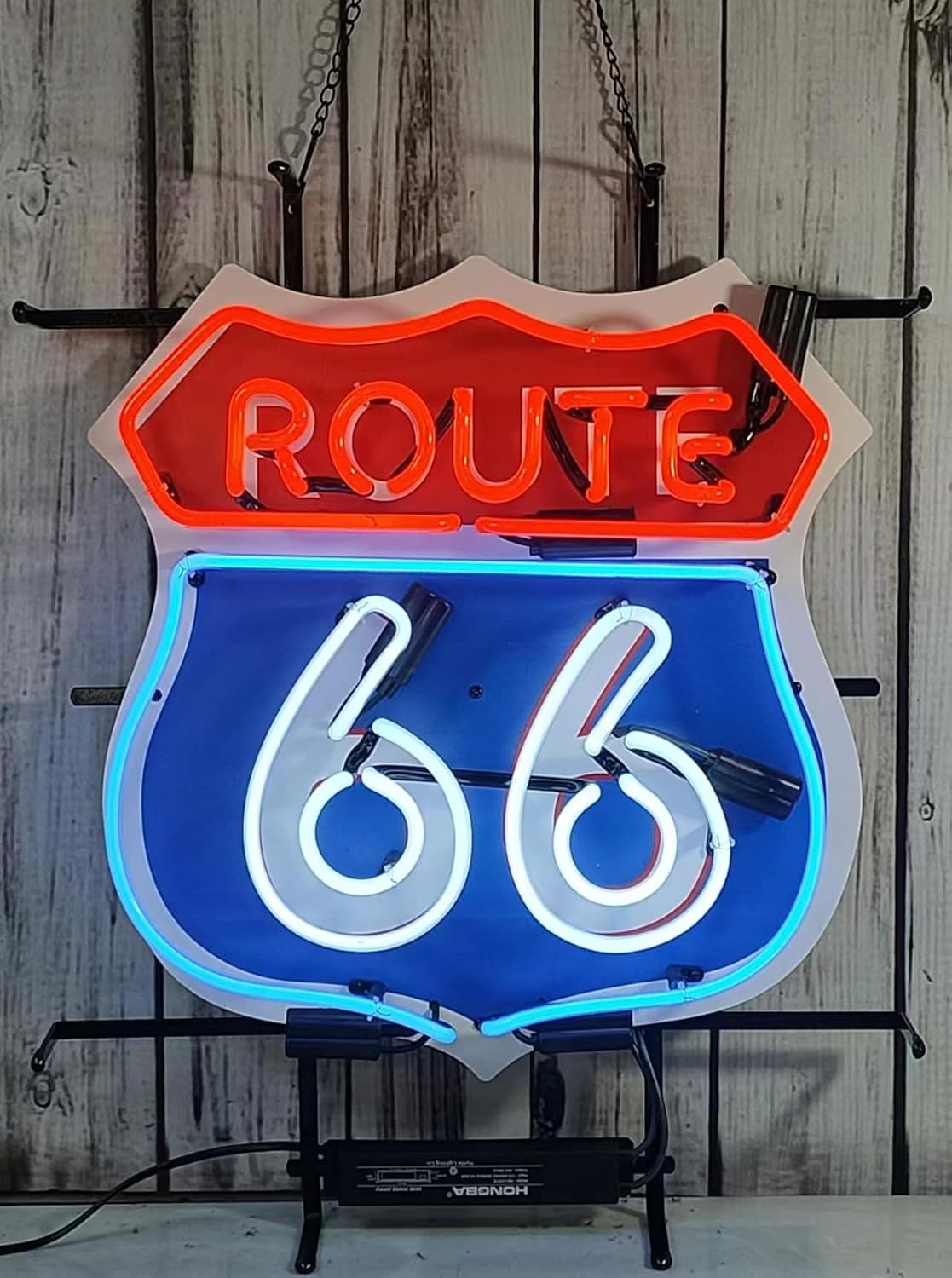 Neon Signs Route 66 Beer Glass Neon Signs With High Definition Jet ...