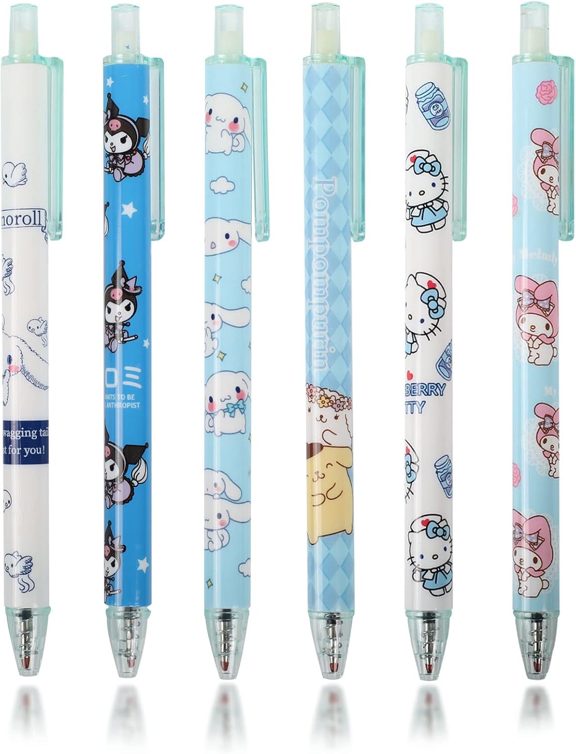 Amazon.com: Livin' Legend Anime Pens - Cute School Supplies Black Gel ...