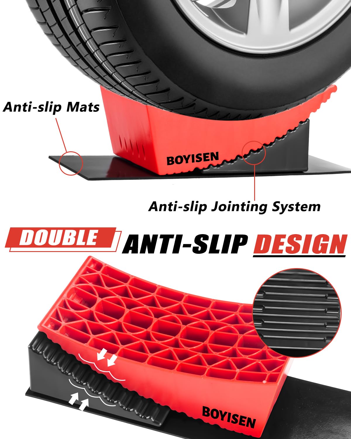 Snapklik.com : BOYISEN Camper Levelers 2 Pack - RV Leveling Blocks Ramp ...