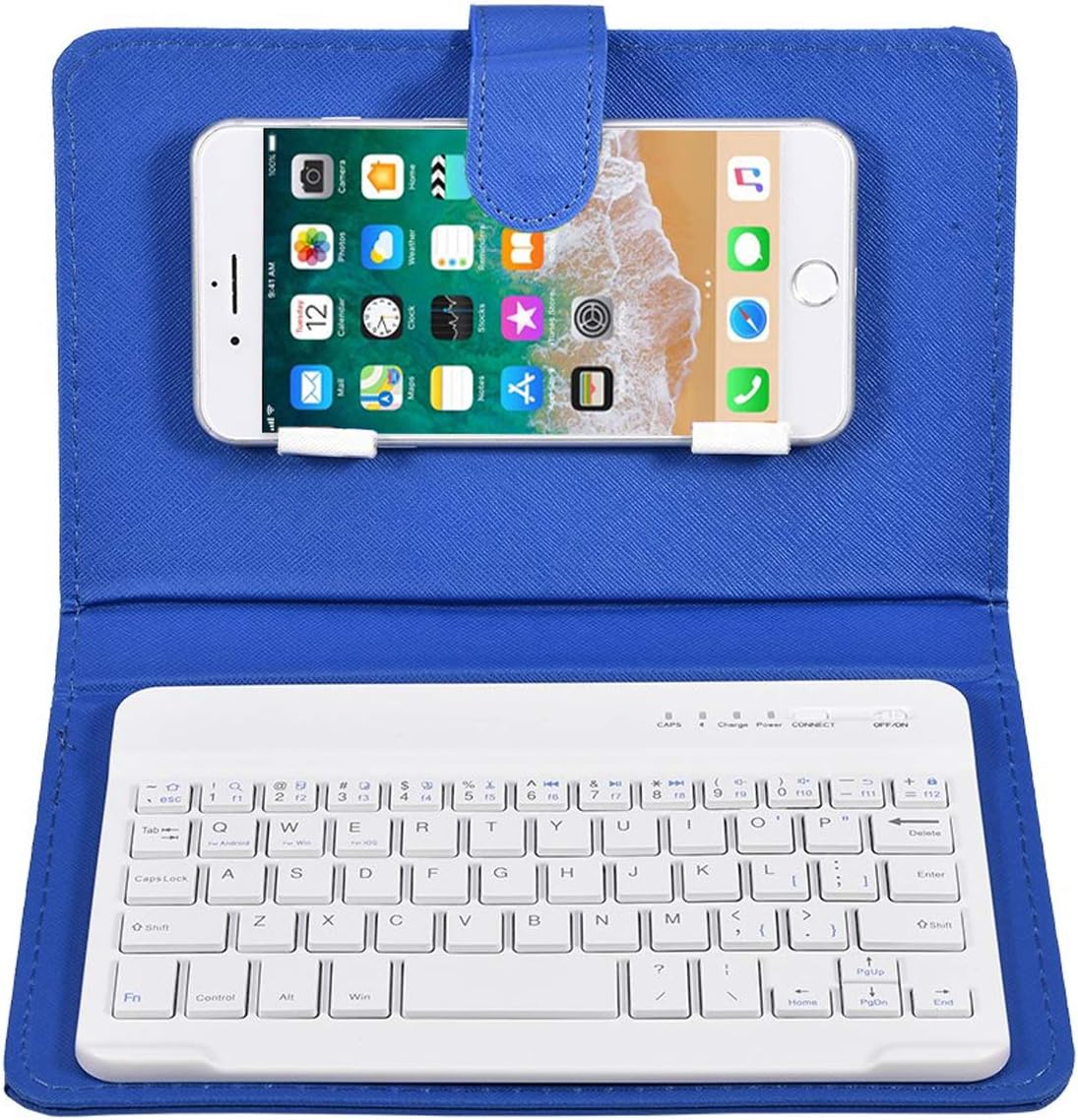 Amazon.com: Keyboard Bluetooth Portable 10 inch Keyboard+PU Leather ...