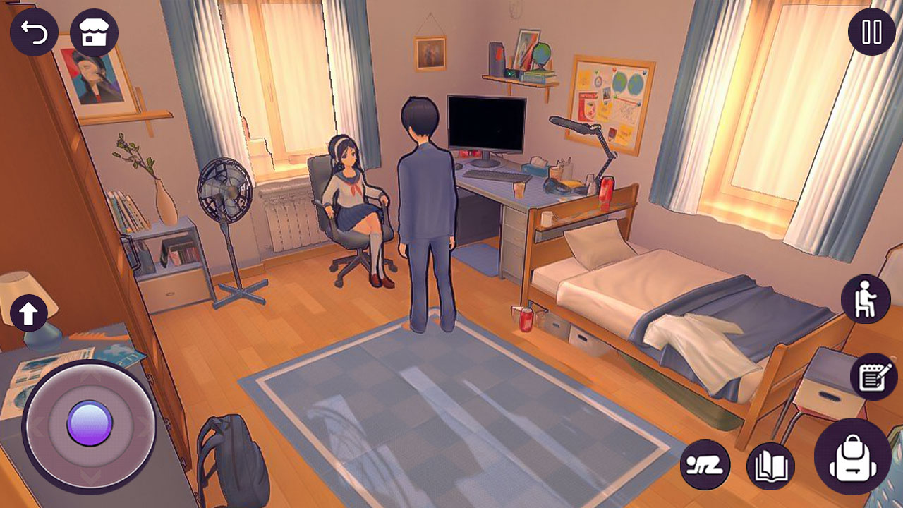 Anime High School Girl MiSide: Love Life Simulator Games 3D - App on ...