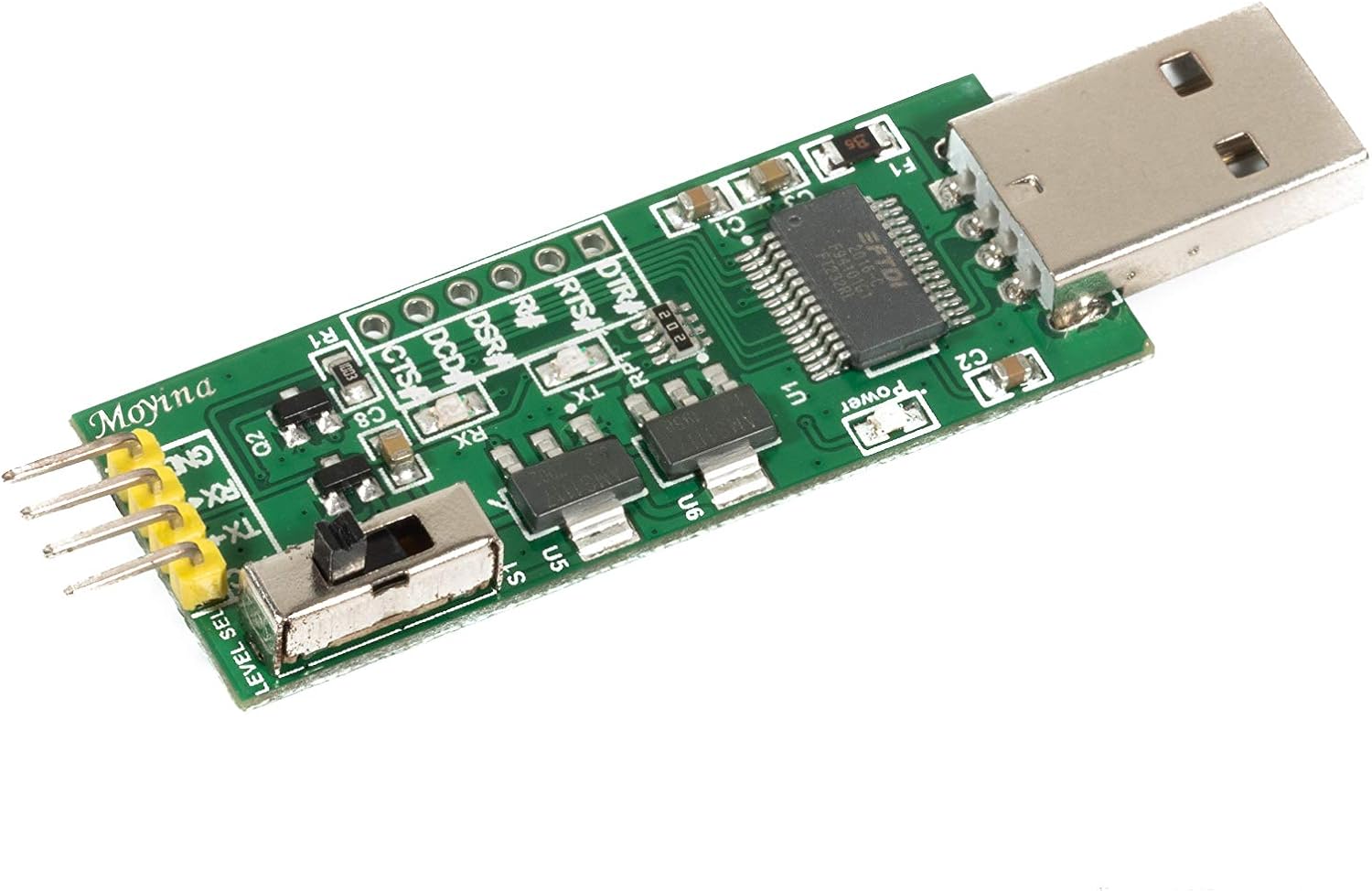 Amazon.com: USB to TTL Serial Converter Adapter 1.8V 3.3V 5V FT232RL ...