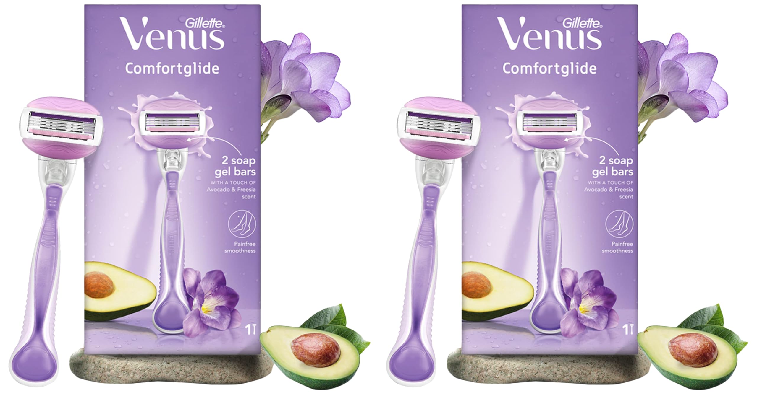 Gillette Venus Comfortglide Hair Removal Razor for Women | 1 Pc | With ...