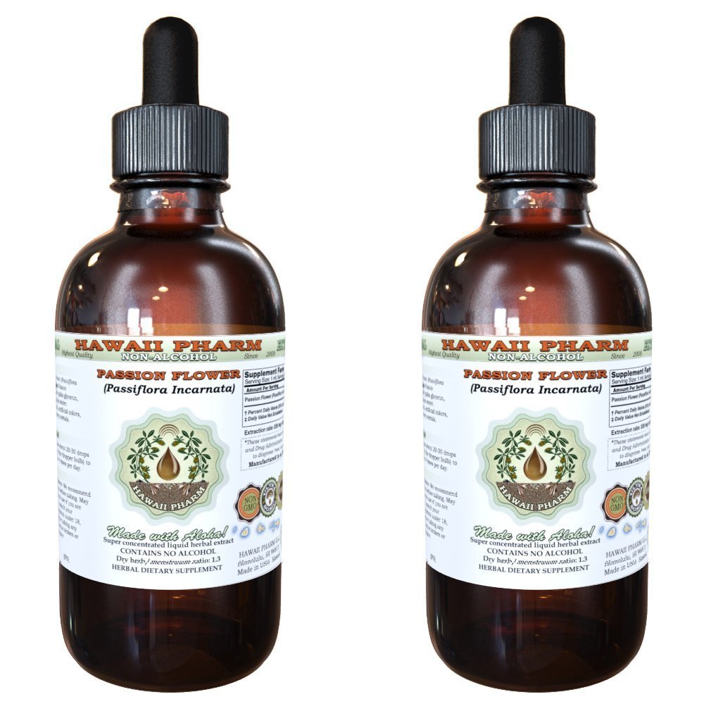 Amazon.com: Passion Flower Alcohol-Free Liquid Extract, Organic Passion ...