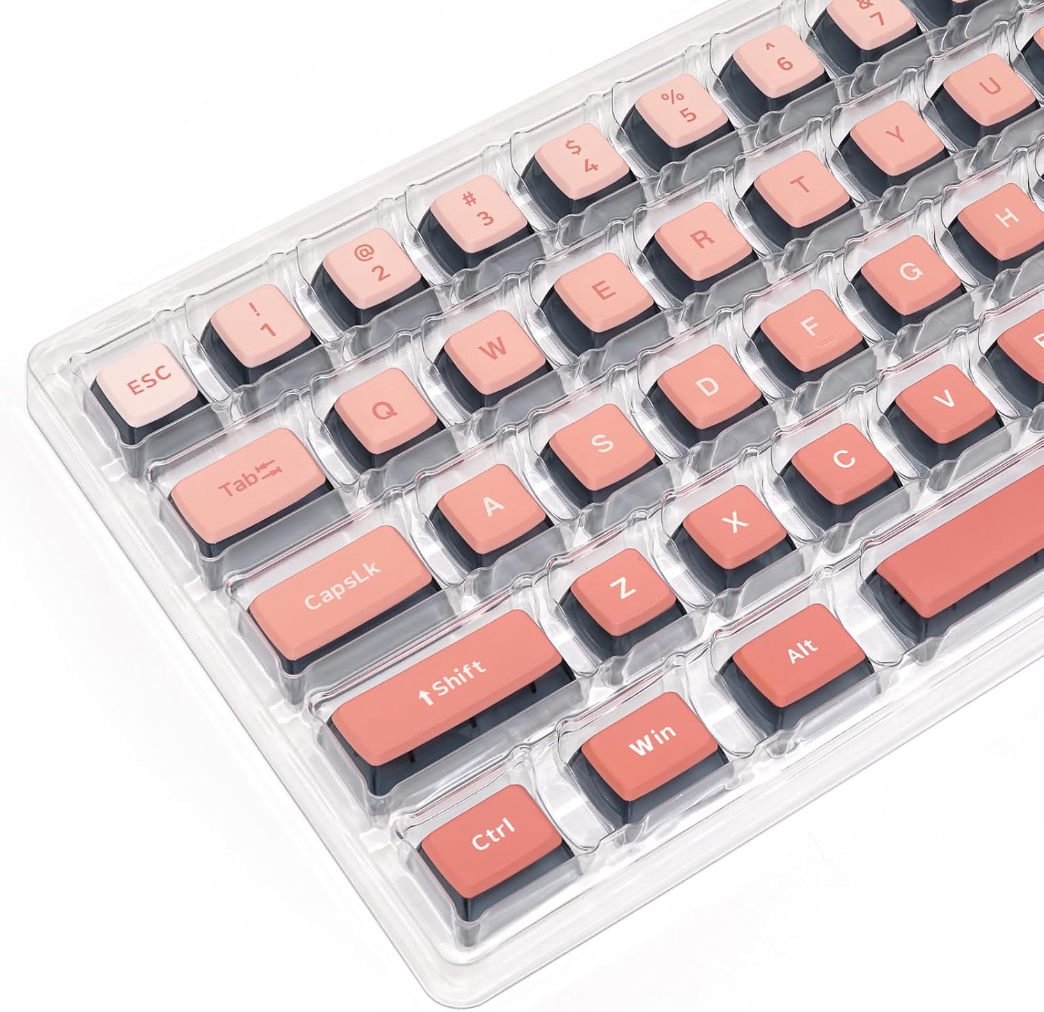 Amazon.com: MOLGRIA PBT Pudding Keycaps 126 Set, Custom ASA Profile 4 ...