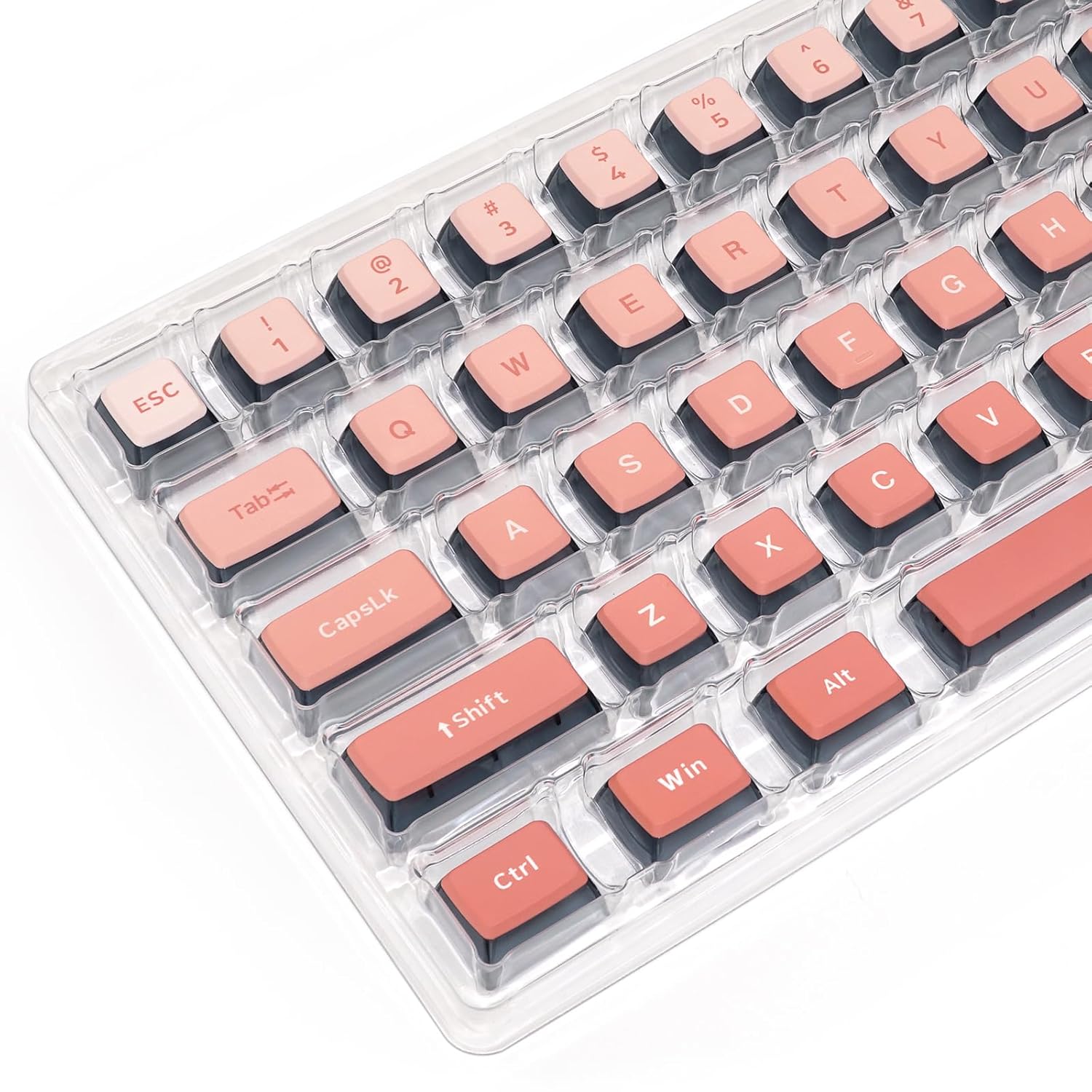 MOLGRIA PBT Pudding Keycaps 126 Set, Custom ASA Profile 4-Side ...