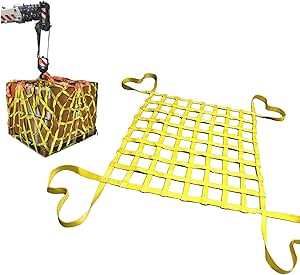 Amazon.com: Polyester Lifting Cargo Net - Flat Sling Hoisting Net ...