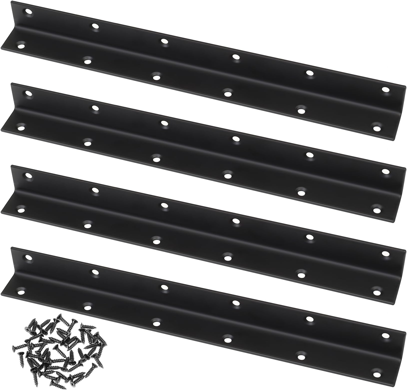 L Form Winkelverbinder, 4 Stk Metallwinkel Lochwinkel, 90 Grad Winkel ...