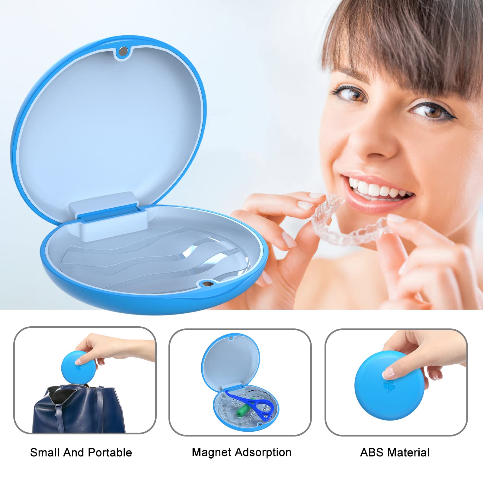 Snapklik.com : ARGOMAX Aligner Case, Retainer Case, Braces Box, 1 Piece ...