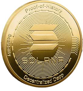 Amazon.com: NEDLON SOL Coin Crypto Coins Cryptocurrency Favorite Solana ...