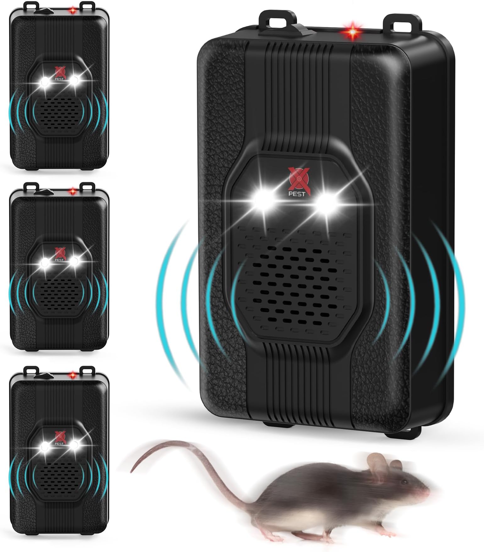 Amazon.com: Ultrasonic Mouse Deterrent for Cars and Indoor 4 Packs ...
