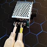 Amazon.co.jp: Quikaboo 電圧調整器 温度ガバナパワーモニタ スピードコントローラー 調光器モータ 電圧レギュレータ 調光器 4000W : 産業・研究開発用品