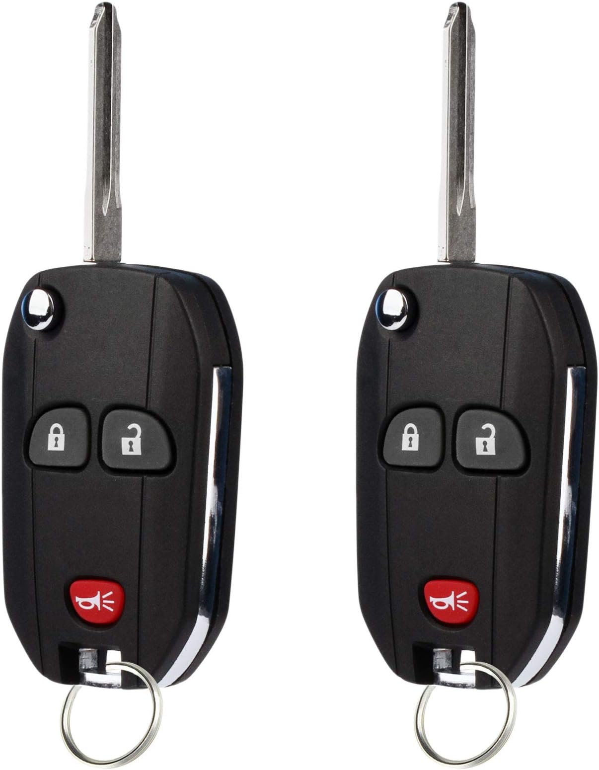 Amazon.com: Flip Key Fob fits 2007-2013 Cadillac Escalade/Chevrolet ...
