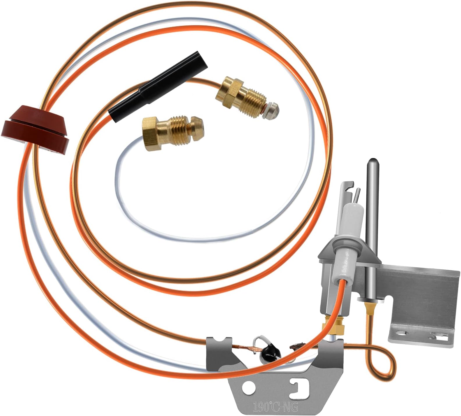 Water Heater Pilot Assembely Includes Pilot Thermocouple and Tubing LP ...