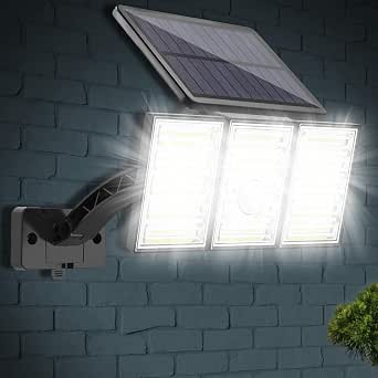 TYCOLIT Solar Outdoor Lights Motion Sensor,108 LED Solar Security ...