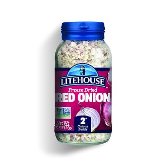 Amazon.com : Litehouse Freeze Dried Red Onion - Fresh Red Onion ...