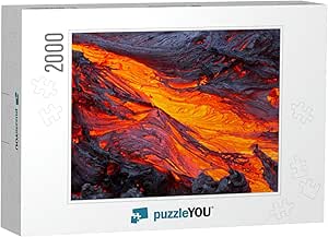 Amazon.com: Eruption Volcano Tolbachik... Jigsaw Puzzle Jigsaw Puzzle ...