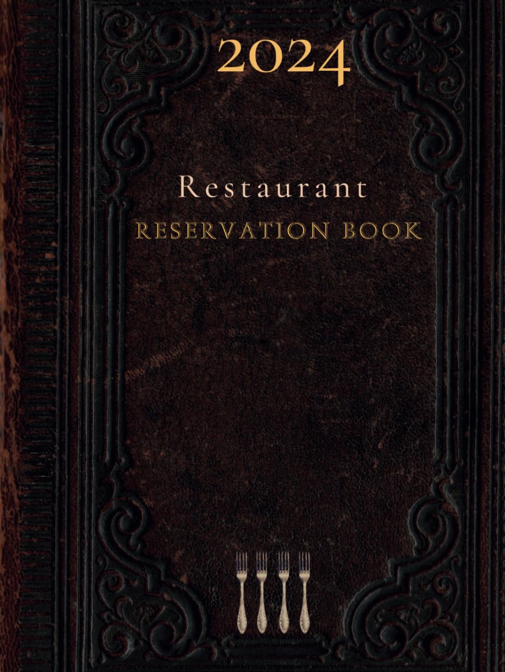 Restaurant Reservation Book - Daily Dated Log Book: 365 Days Guest ...