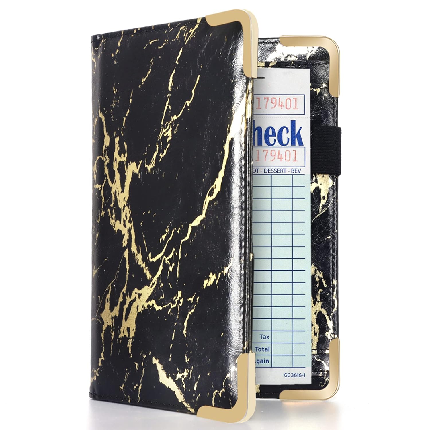 Amazon.com: iDLEHANDS Server Book - Waitress Server Book with Zipper ...