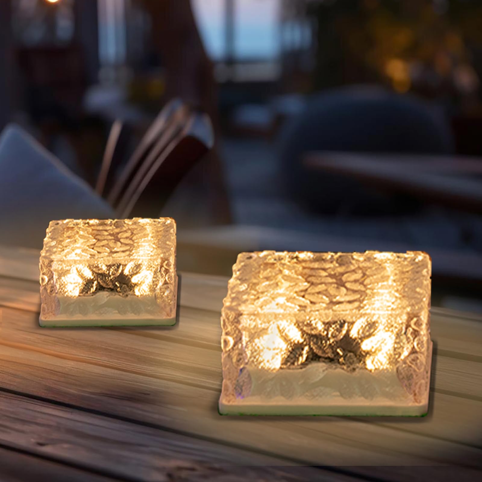 Solar Powered Light Bricks