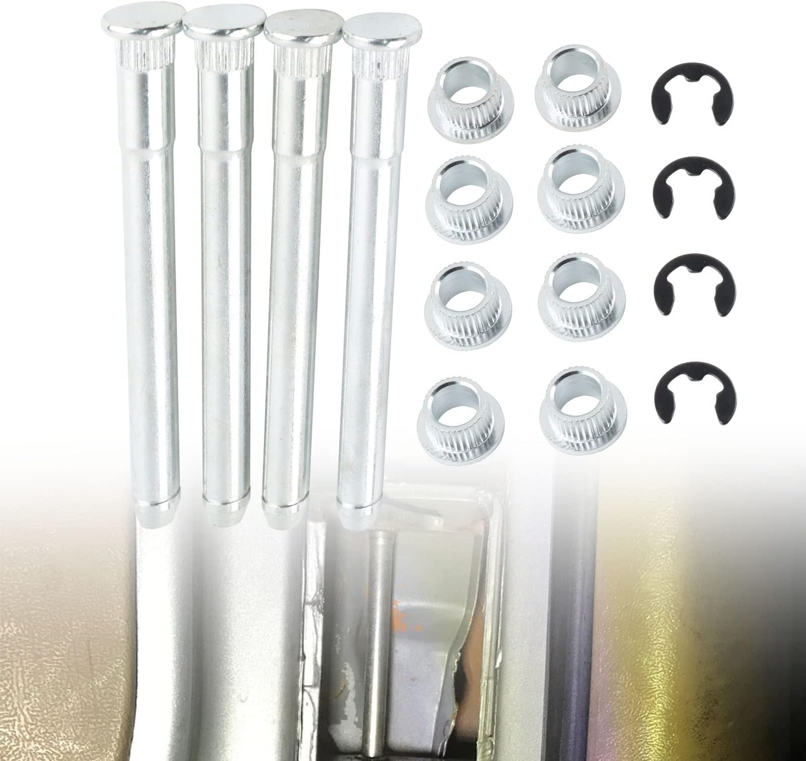 Amazon.com: Dorman Door Hinge Pin And Bushing Kit - 2 Pins, 4 Bushings ...