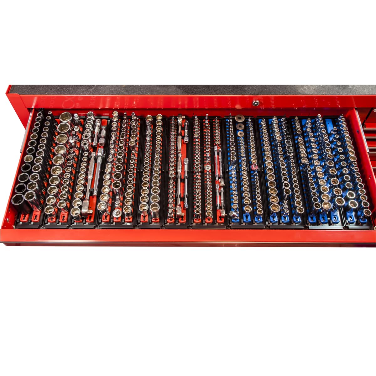 Snapklik.com : Ernst Manufacturing 19-Inch Socket Boss 2-Rail 1/4-Inch ...