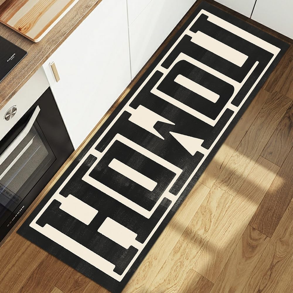 GUBIYU Farmhouse Howdy Door Mat Beige Area Rug for Bedroom Living Room ...