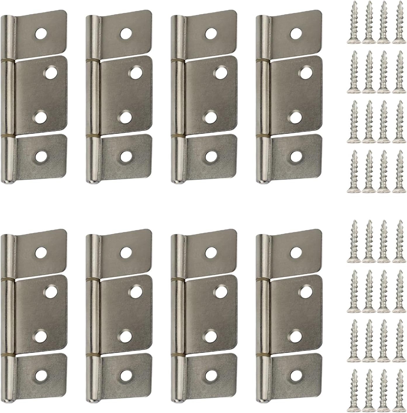 Three Leaf Non-Mortised Hinge for Mobile Home & RV Interior 8 Packa ...