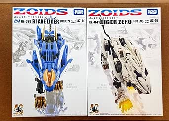 Amazon.co.jp: ZOIDS AZ-01 AZ-02 Zoid Liger Zero Blade Liger : Toys & Games