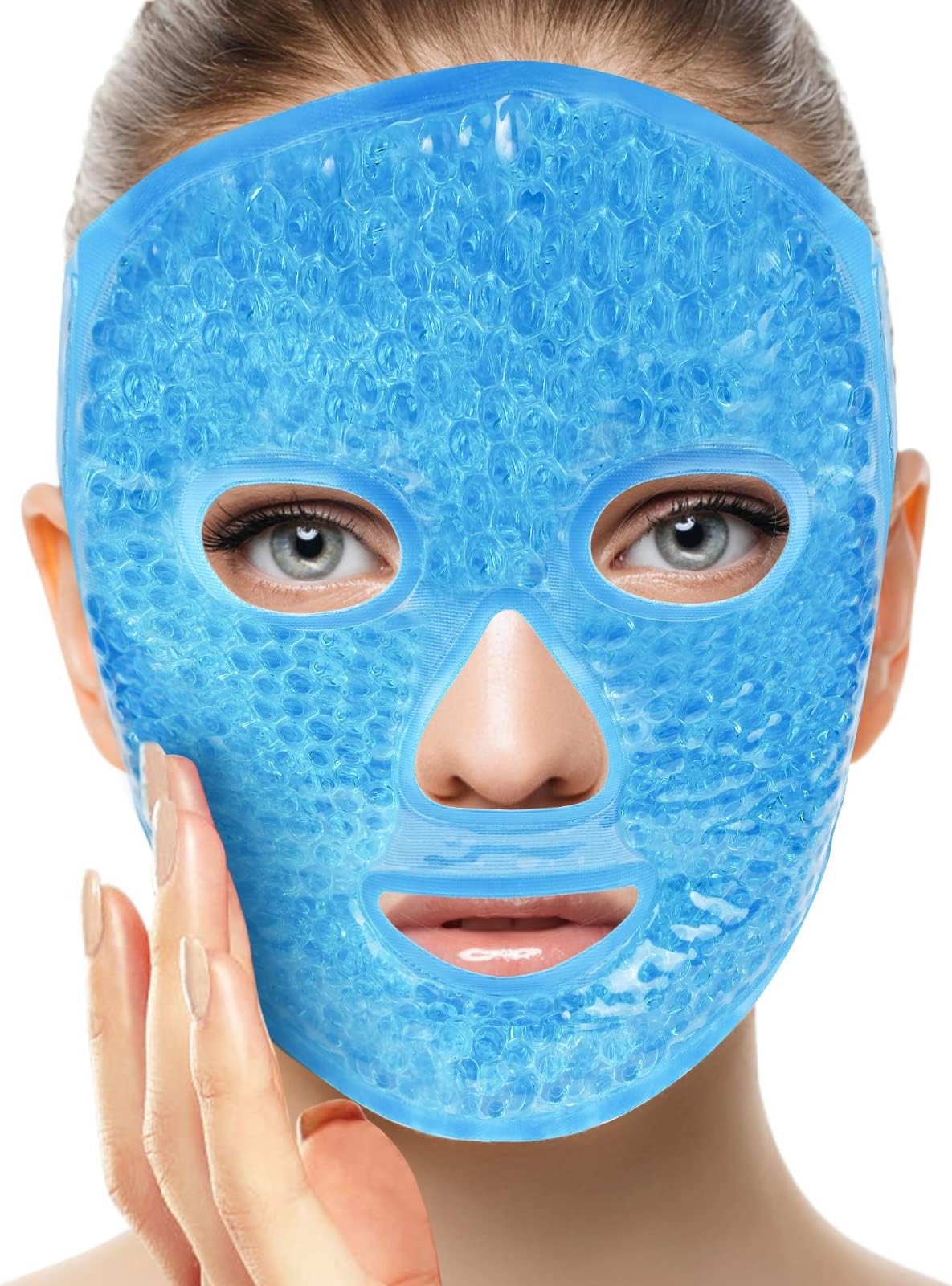 Amazon.com : FOMI Cold Clay Facial Ice Mask | Cooling Face Mask for ...