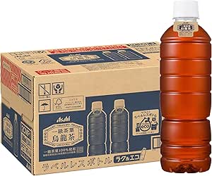 Amazon.co.jp: Asahi Beverage First Grade Tea Leaf Oolong Tea Labelless Bottle, 16.9 fl oz (500 ...