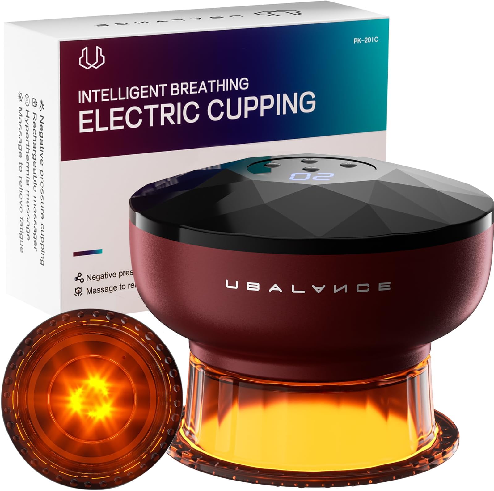 Amazon.com: UBALANCE Electric Cupping Therapy Set - 4 in 1 Smart ...