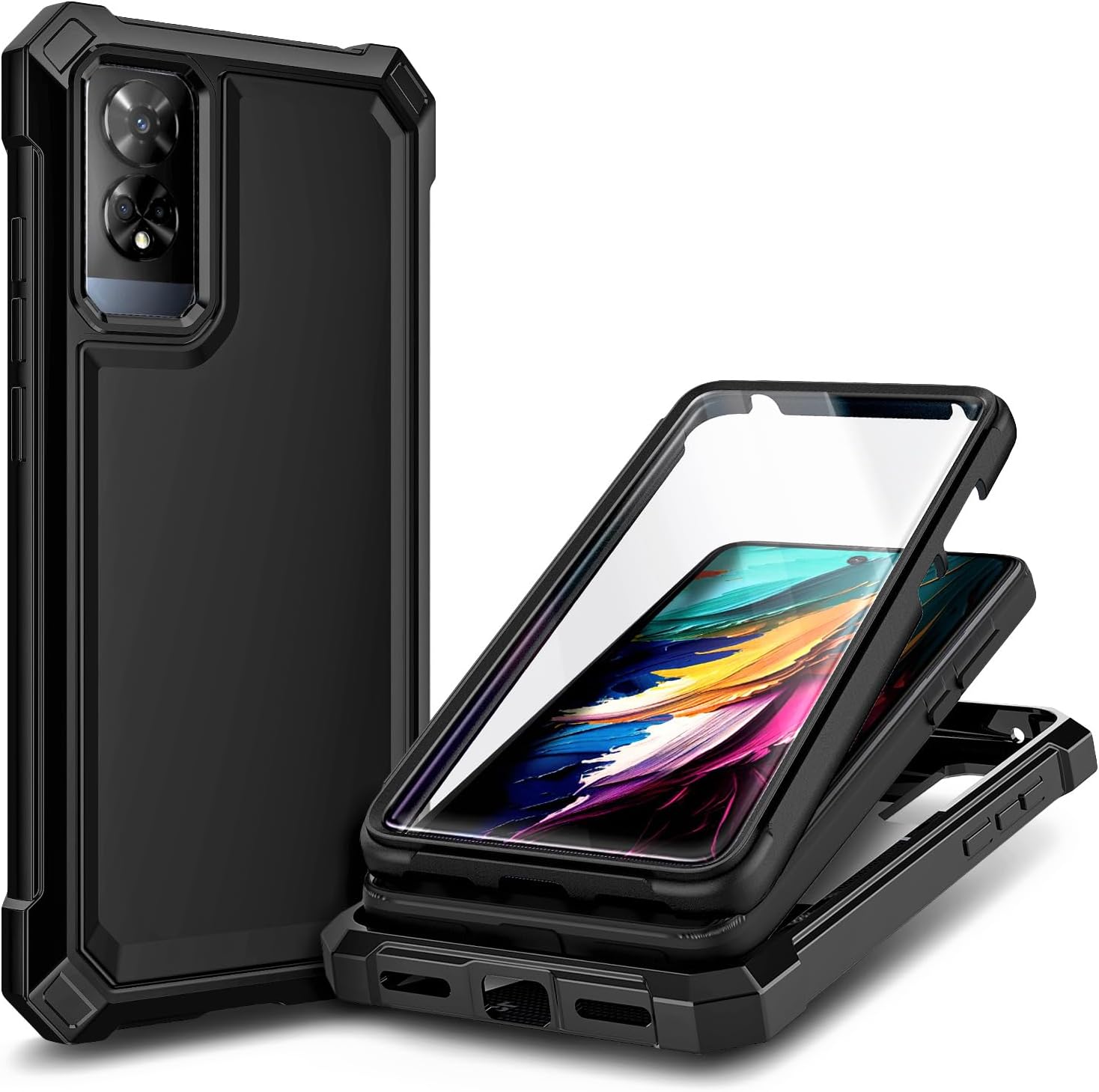 Amazon.com: Mocotto for TCL 50 XE - Nxtpaper 5G Case with Tempered ...