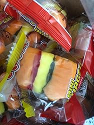 Amazon.com : Gummi Mini Burger (Gummi Mini Cheeseburger) Wrapped 60ct ...