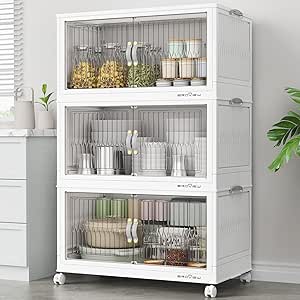 Amazon.com: BROVIEW 300Qt Stackable Storage Bins with Lid, Extra Large ...