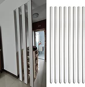 Amazon.com: 8 Pack Wall Partition Room Divider Floor to Ceiling, Wooden ...