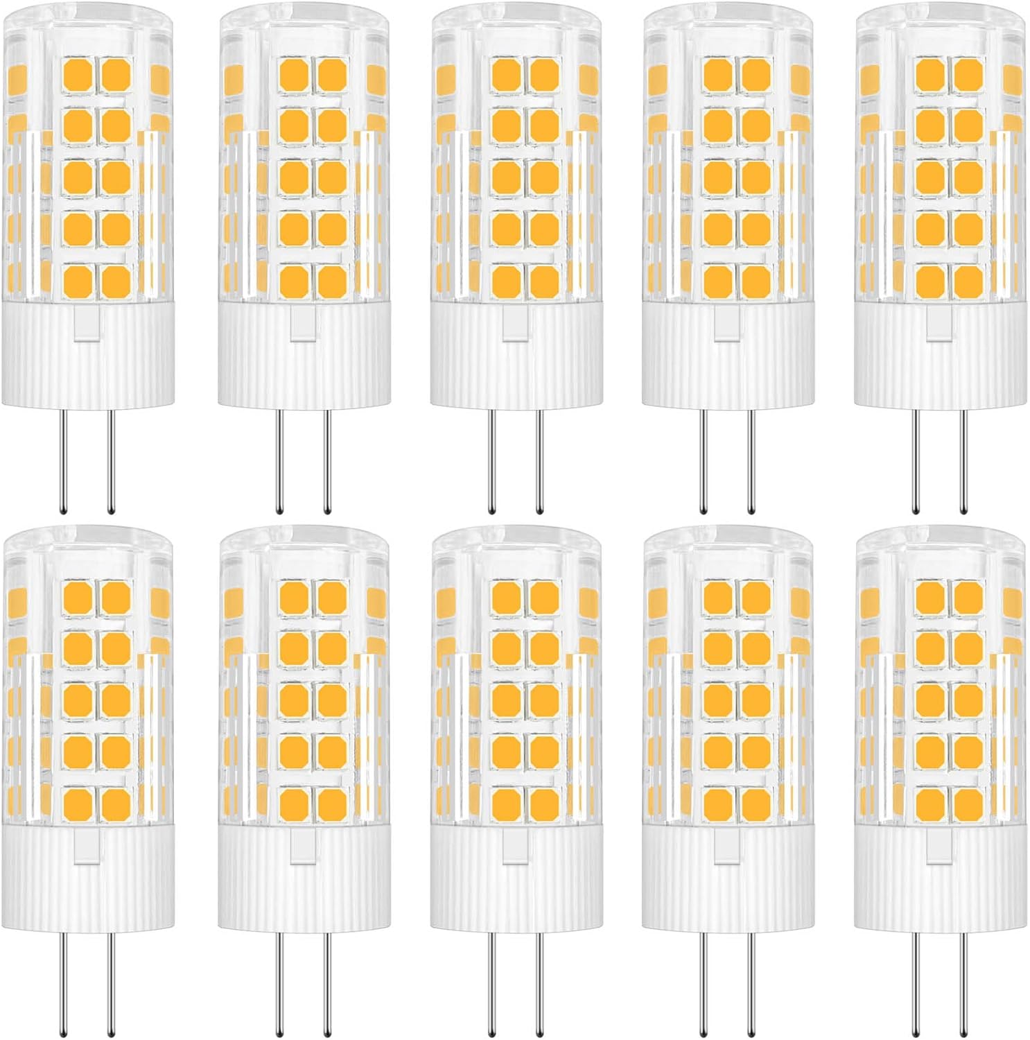 ZHENMING G4 LED Bulbs 110V-130V (Not Low Voltage 12V) G4 Bi-Pin Base ...