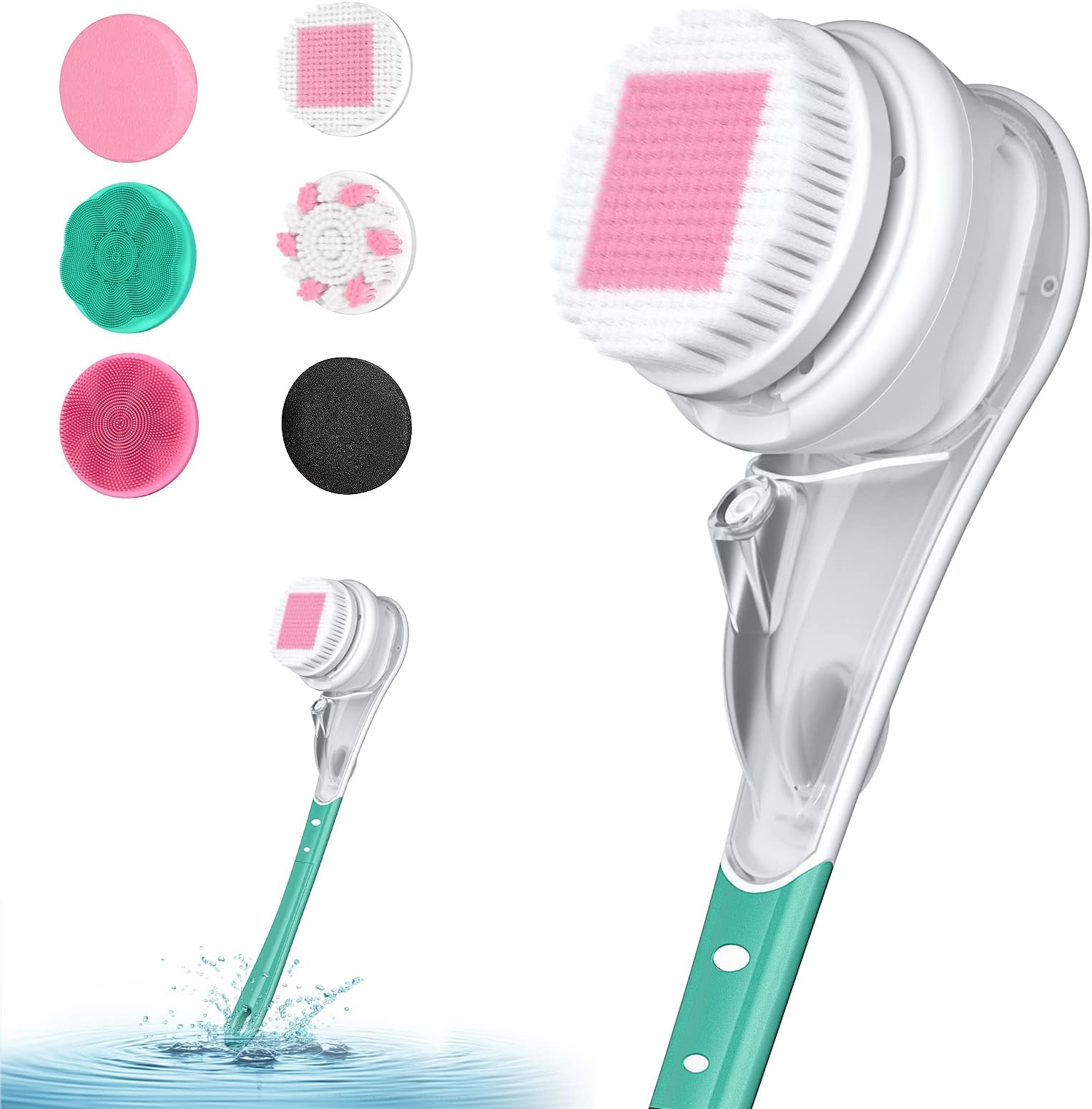 Amazon.com : SUPVOX Electric Bath Brush Massage Back Brush Back ...
