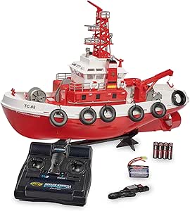 Carson Fire Boat TC-08 - Remote Control Fire Boat with Syringe RTR 3 ...