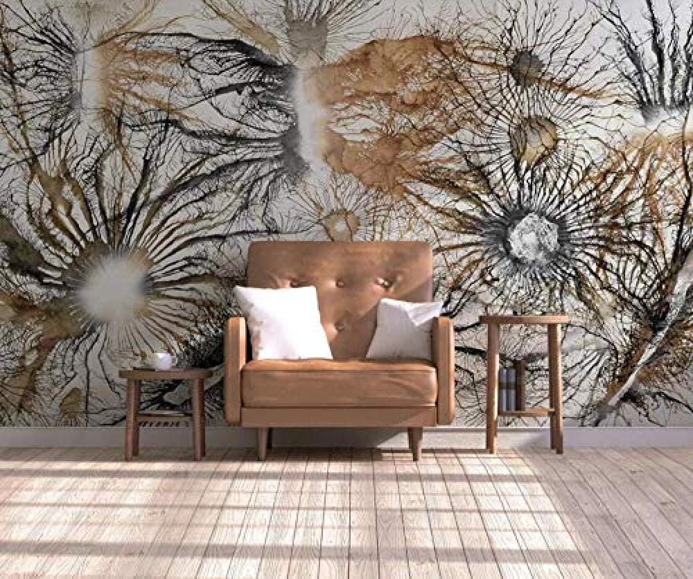 Buy Wallpaper 3D Abstract Art Tree Root Branches Oil Painting Wall ...