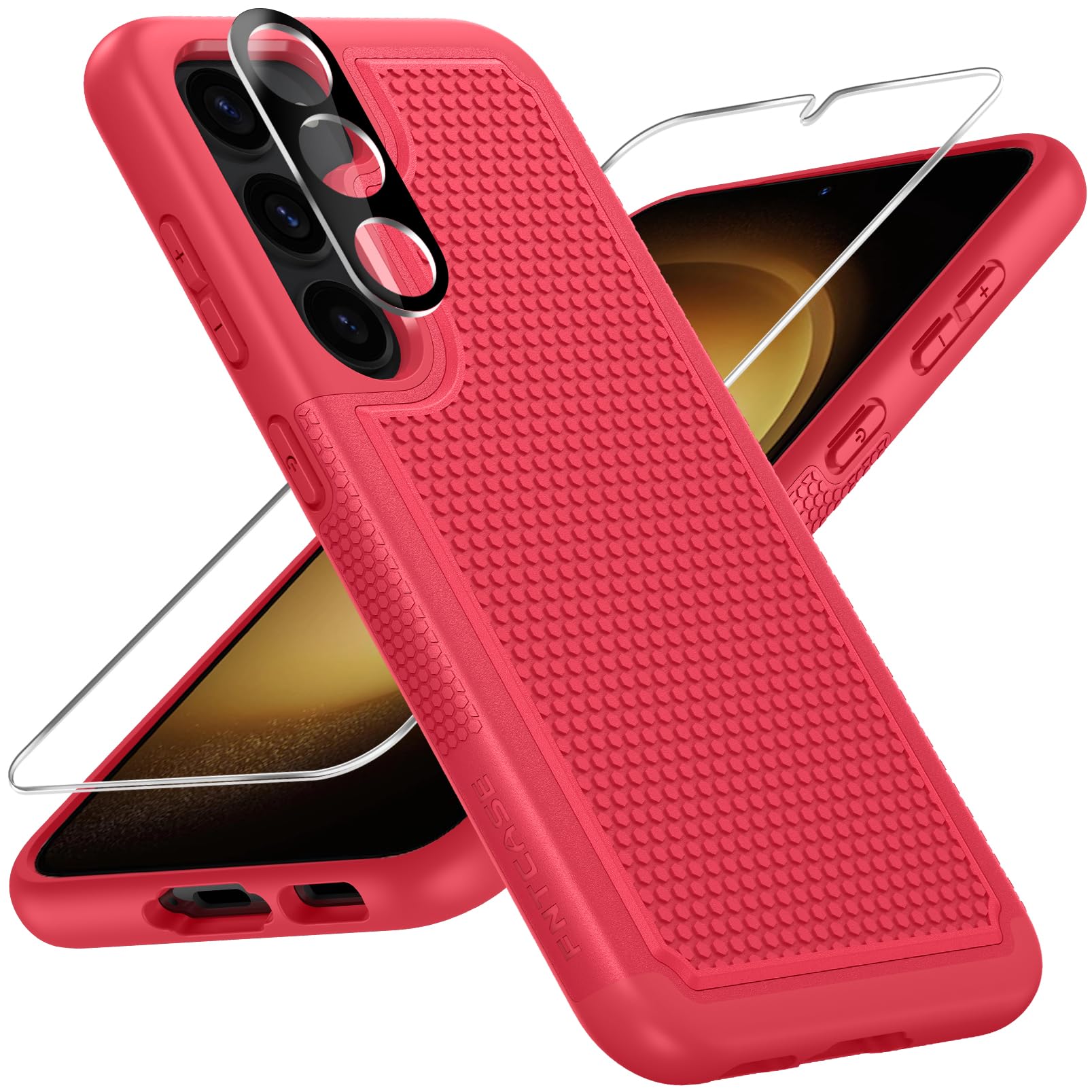 Snapklik.com : FNTCASE For Samsung Galaxy S23 Case: Dual Layer Heavy Duty Cell Phone Protective ...