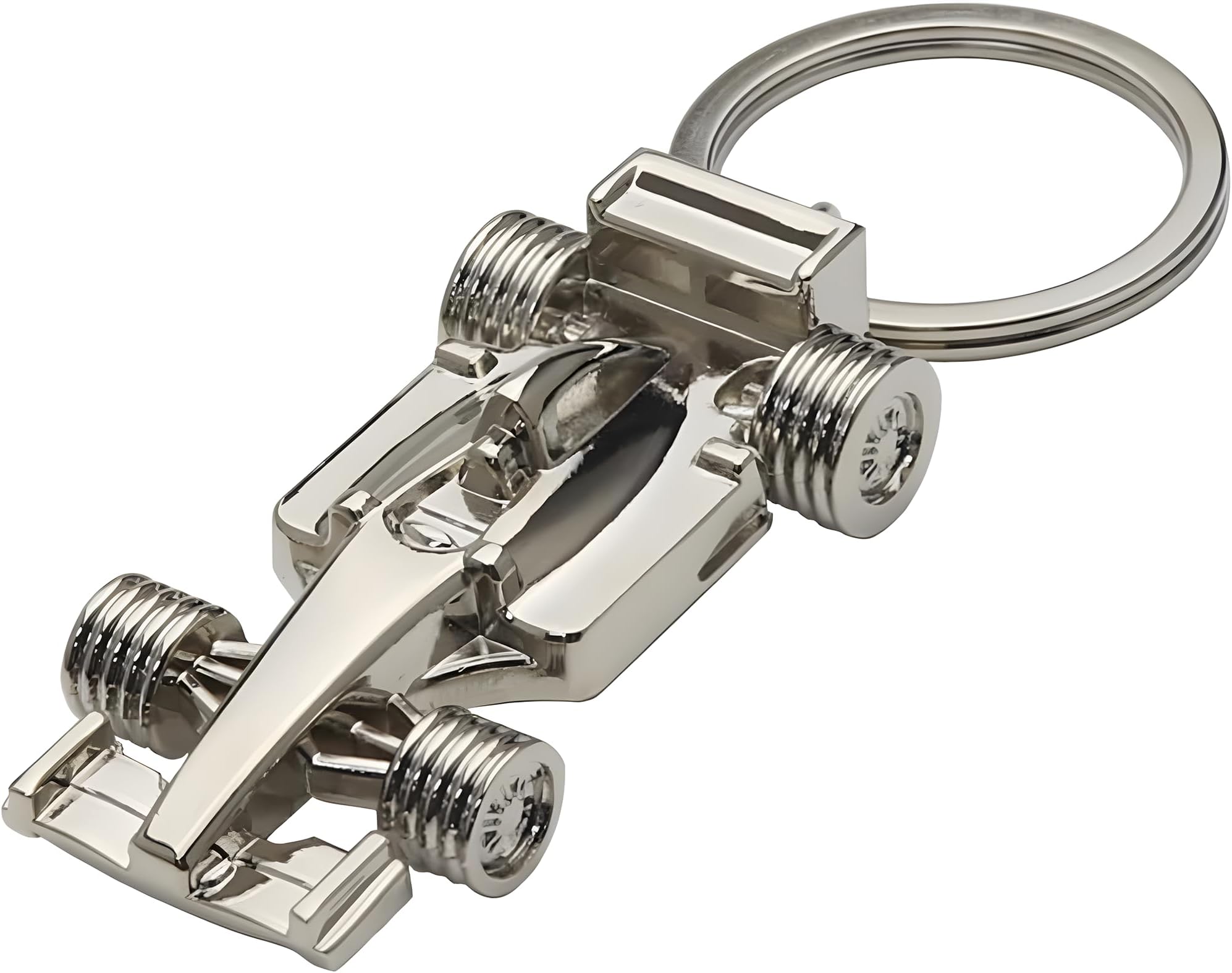 Amazon.com: Sylvil Racing Car Model Keychain, F1 Race Car Key Fob ...