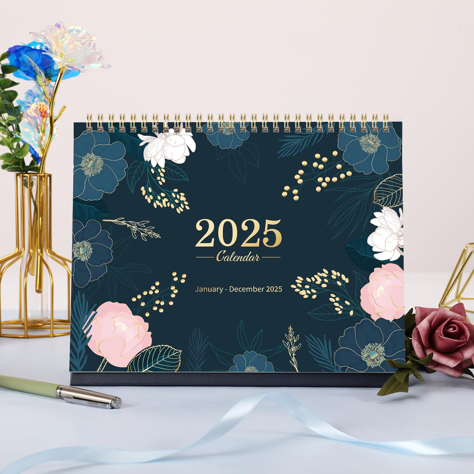 Snapklik.com : 2025 Desk Calendar - Flip Desktop Calendar 2025, Jan ...