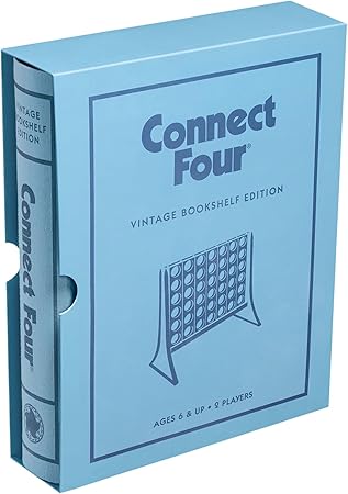 Amazon.com: WS Game Company Connect Four Vintage Bookshelf Edition ...